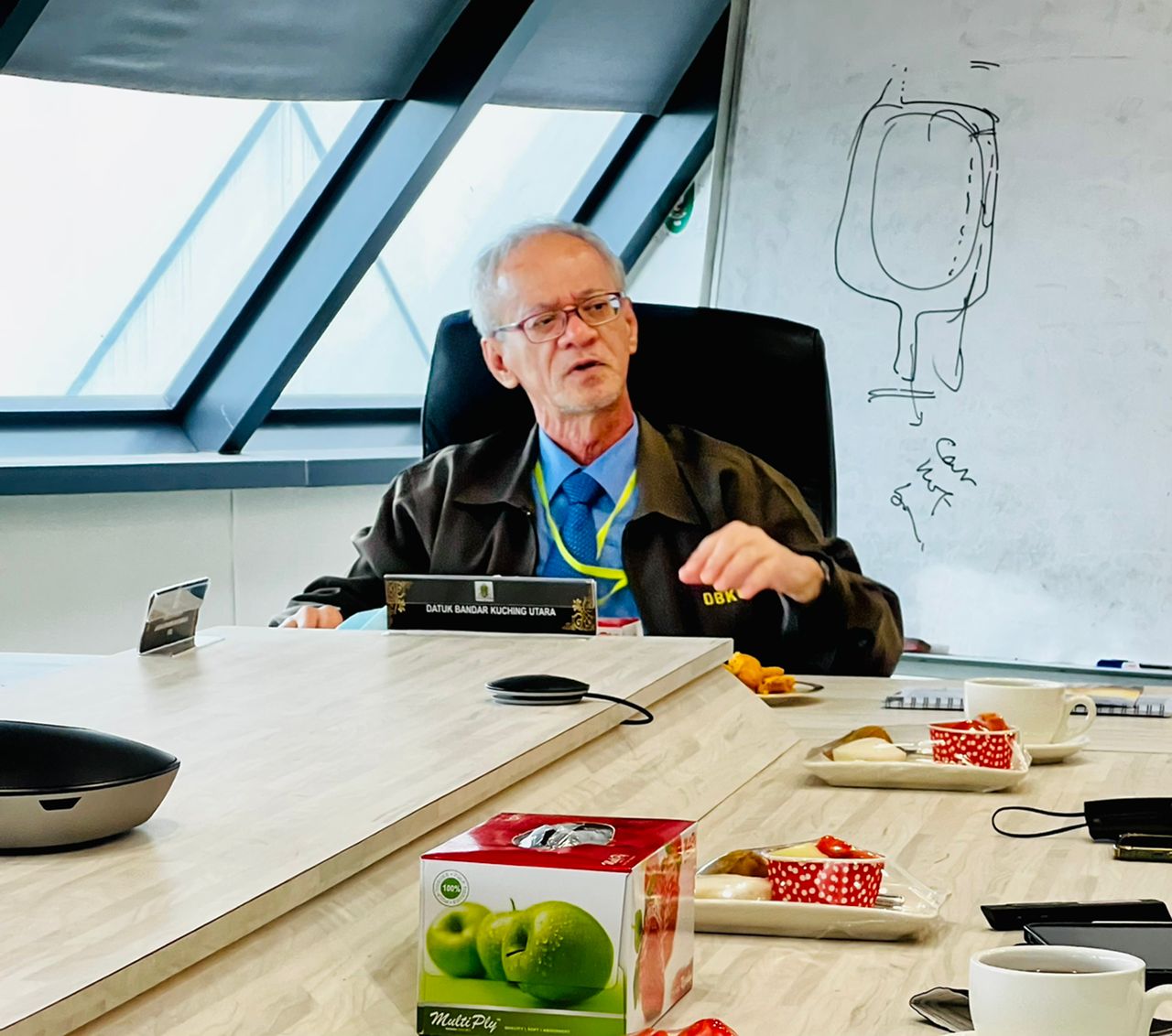 Courtesy visit to YBhg Datu Haji Junaidi Bin Haji Reduan, Datuk Bandar ...